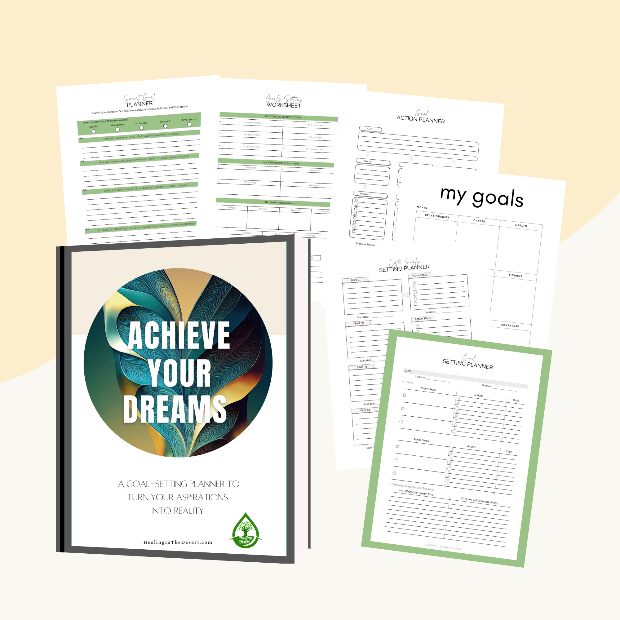 Achieve Your Dreams: A Goal Setting Planner to Turn Your Aspirations ...